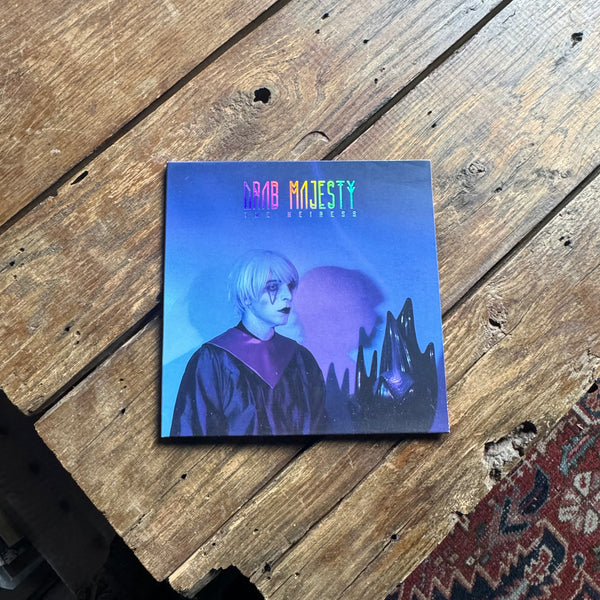 Drab Majesty ‎"The Heiress / The Demon" 7"EP (Purple/Blue) - Jacobbannon.com